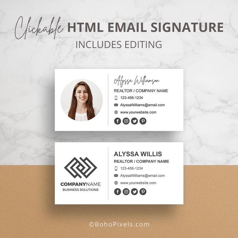 Email Signature - Etsy