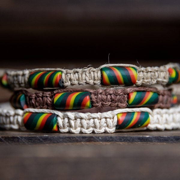 Rasta Bracelet - Etsy