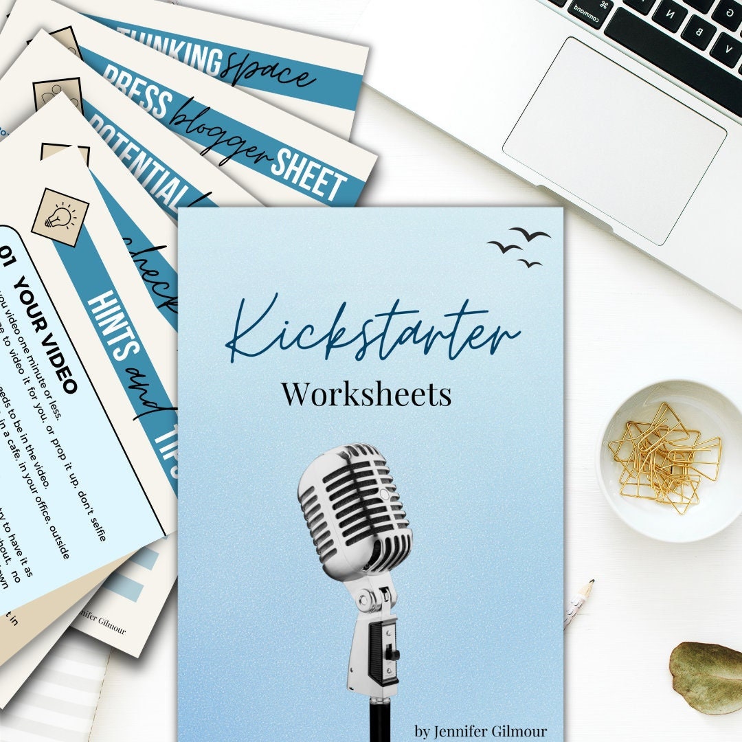 Kickstarter Worksheets | Crowdfunding | Crowdfund - Etsy