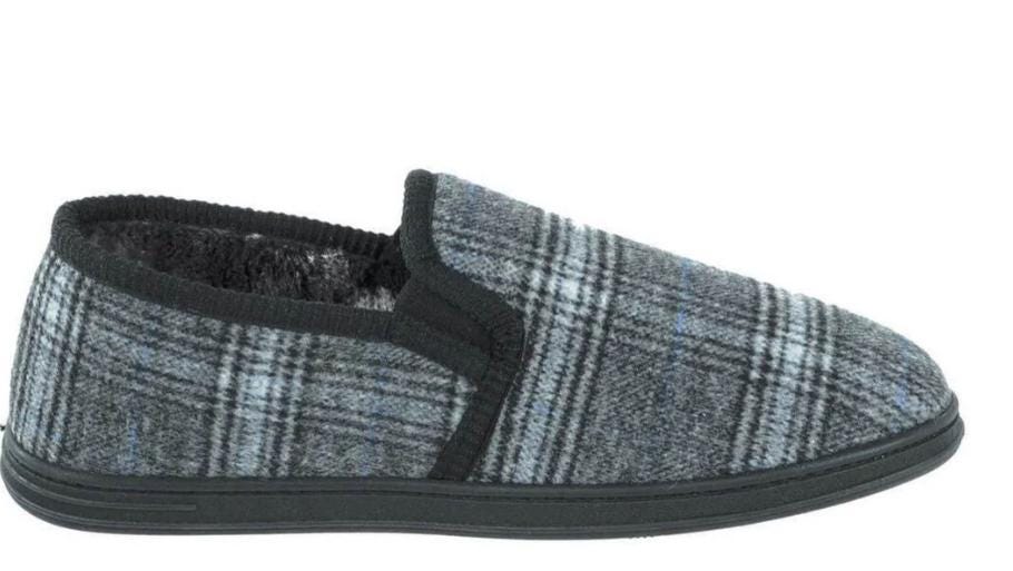 Personalised Mens Slippers, Microsuede Slippers, Dad Gift, Grandad Gift ...