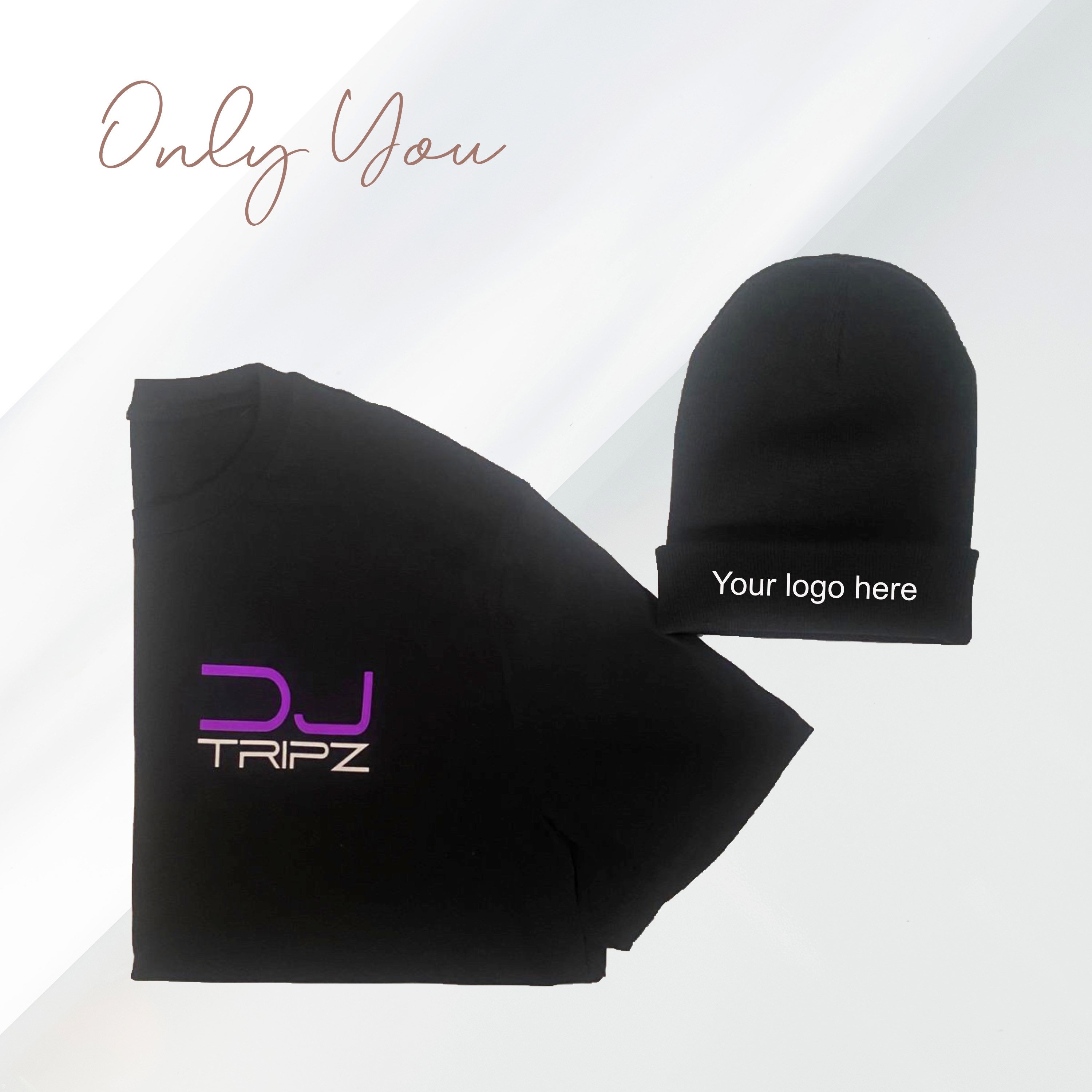 Your Logo Merchandise DJ Merchandise Personalised Clothing - Etsy UK