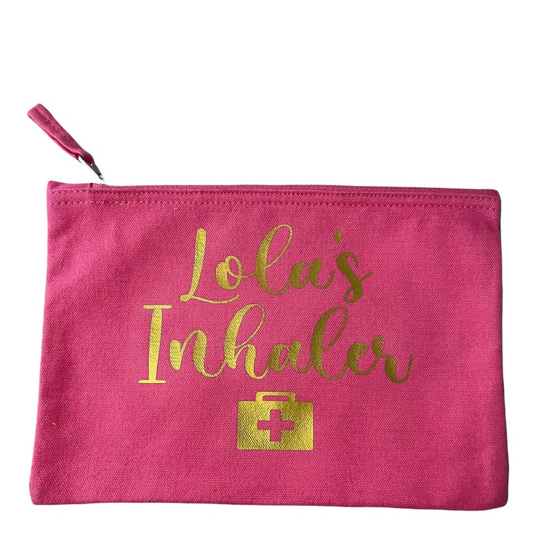 Canvas Medication Bag - Etsy UK