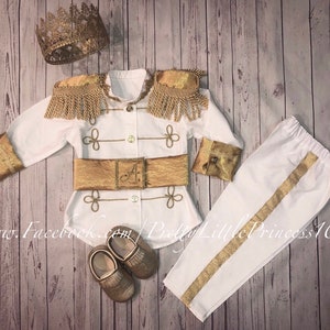 Infant Prince Charming Costume, Baby King Outfit, Birthday King Outfit ...