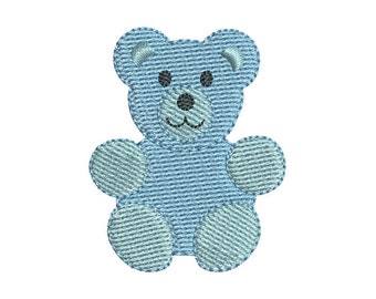 Teddy bear embroidery | Etsy