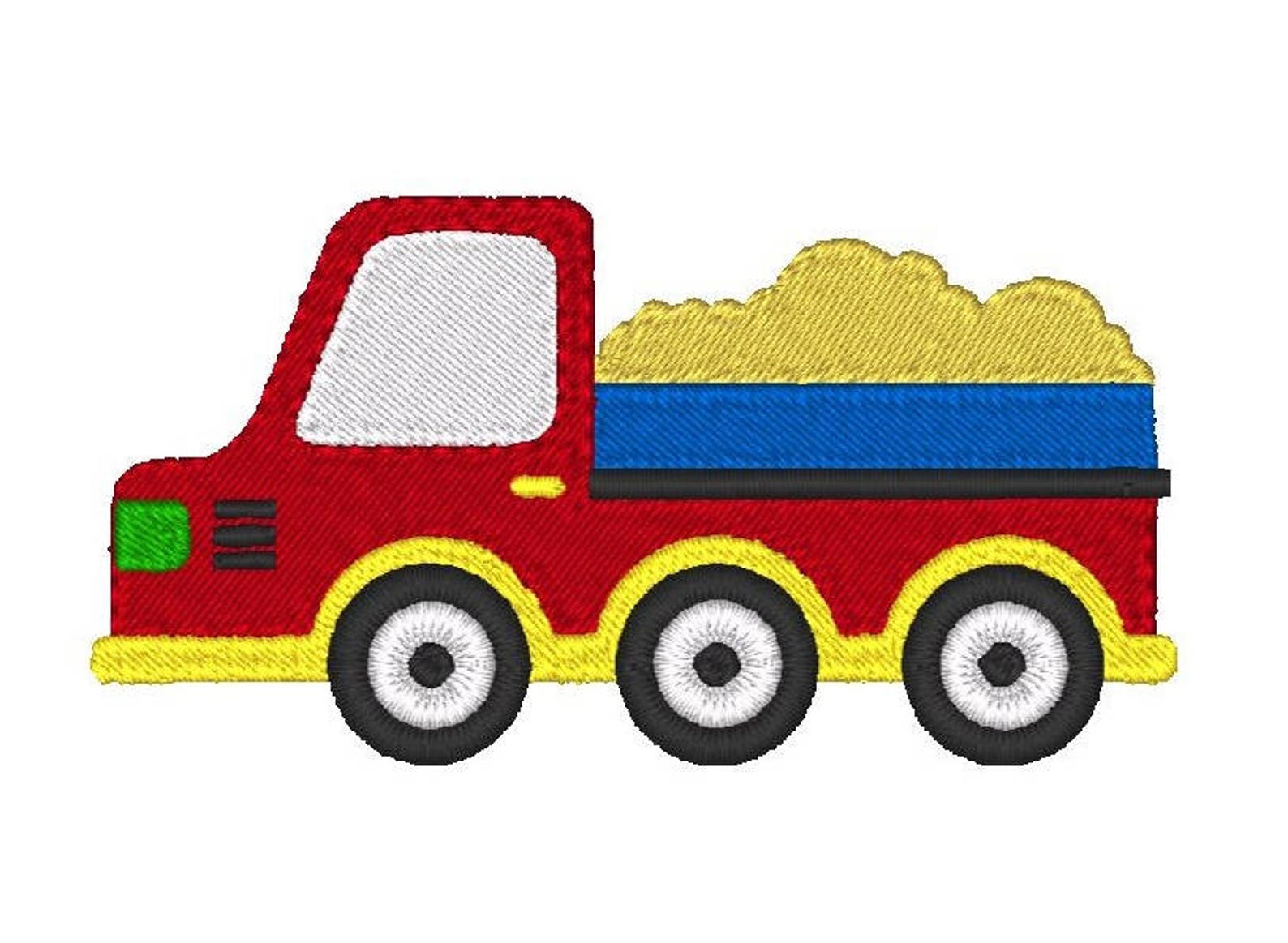 Construction Machine Embroidery Designs, Set of 12 Designs, Vehicles ...