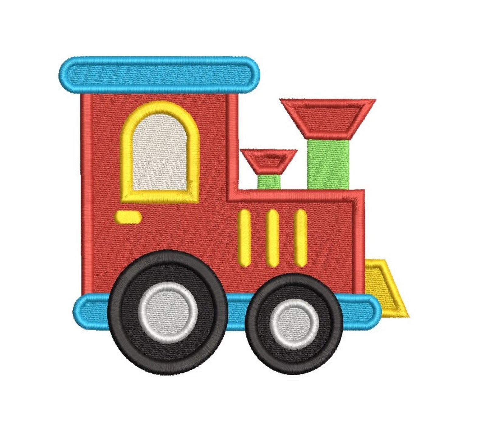 Transport Embroidery Designs Cute Set of 9 Fill Stitch - Etsy