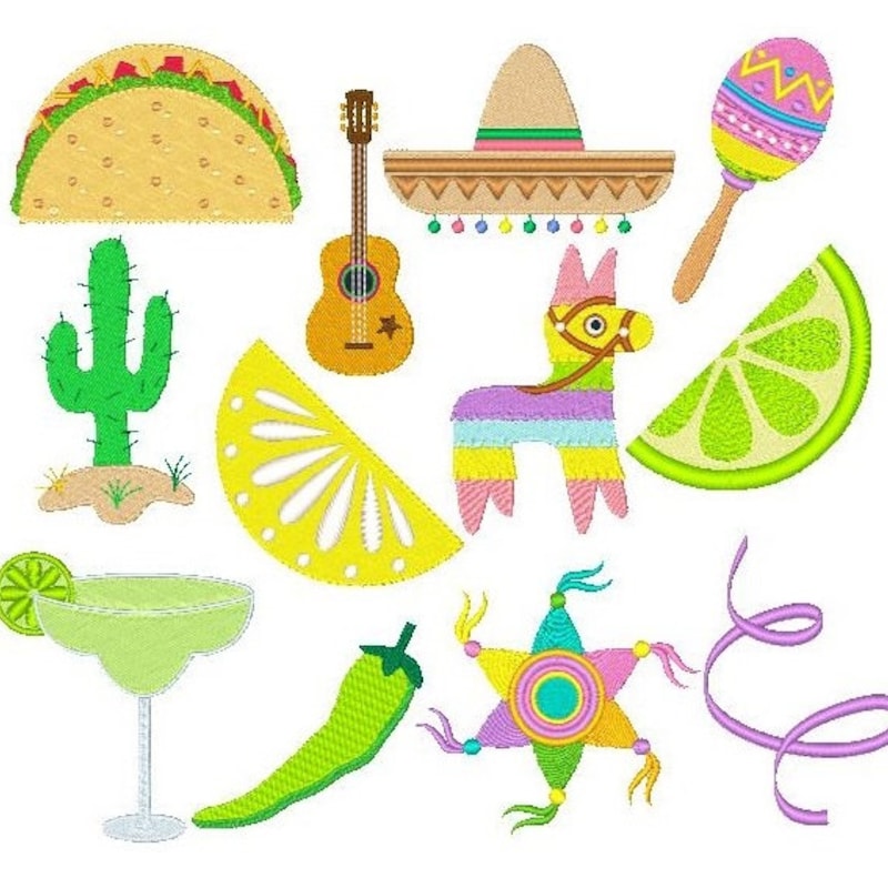 Mexican Embroidery Designs - Etsy