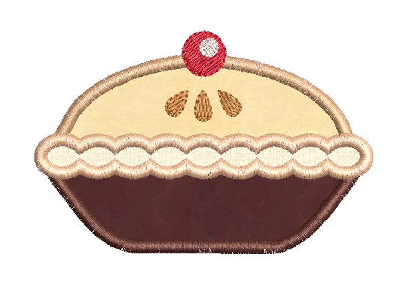 Sweet Pie Applique Machine Embroidery Design Yummy Pie - Etsy