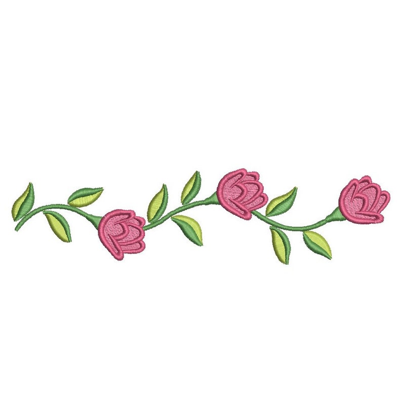Rose Border - Etsy