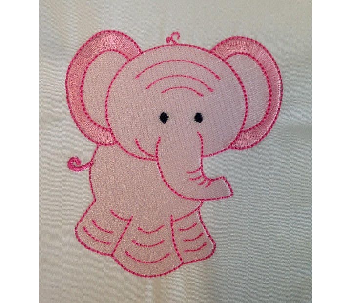 Jungle Animal Machine Embroidery Designs Fill Stitch Baby | Etsy