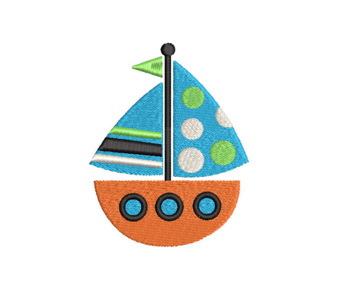 Mini Transport Machine Embroidery Designs Set of 5 Fill | Etsy