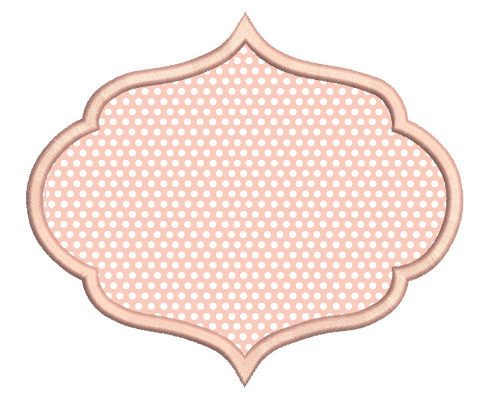 Frames Applique Machine Embroidery Design Set of 6 Applique | Etsy