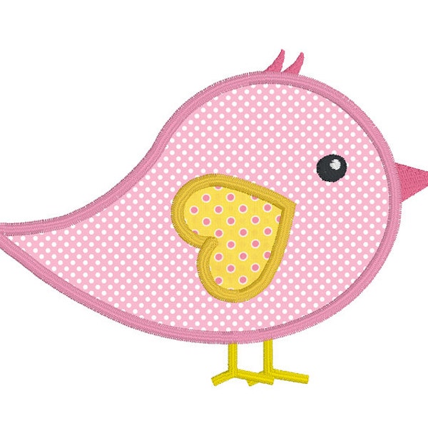 Bird Applique - Etsy