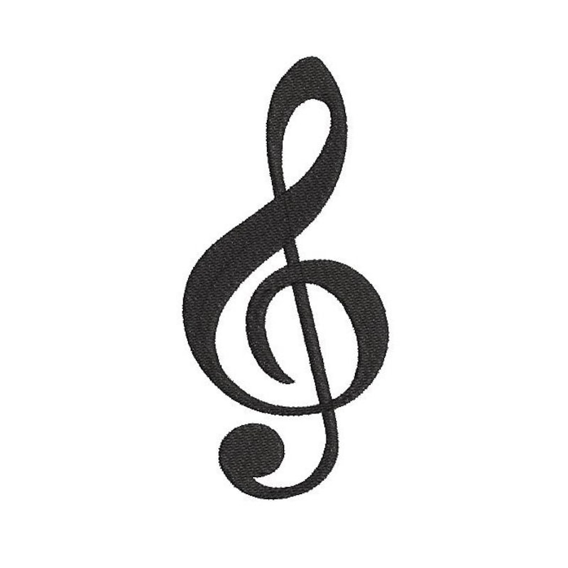 Treble Clef Pattern - Etsy