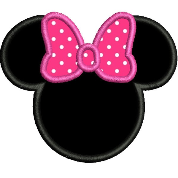 Minnie Mouse Embroidery Design - Etsy