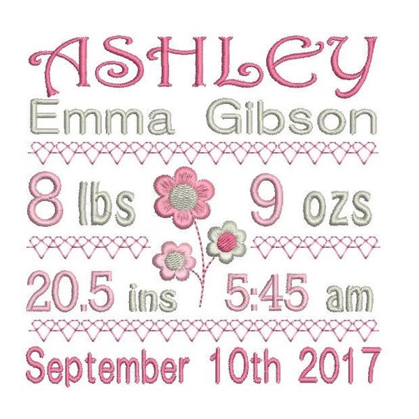 Baby Embroidery Designs - Etsy
