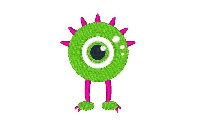 Monster Machine Embroidery Designs Set of 12 Halloween - Etsy