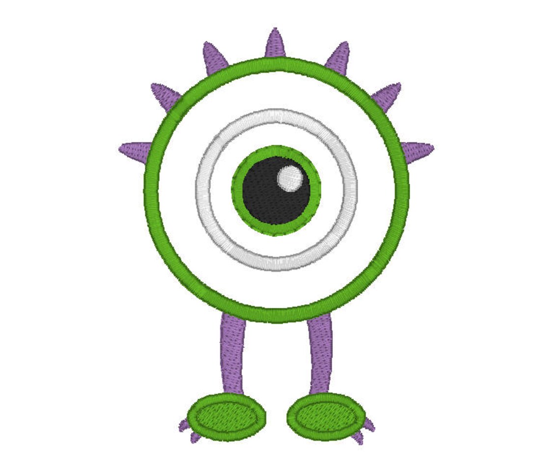 Monster Machine Embroidery Applique Design Boy's | Etsy