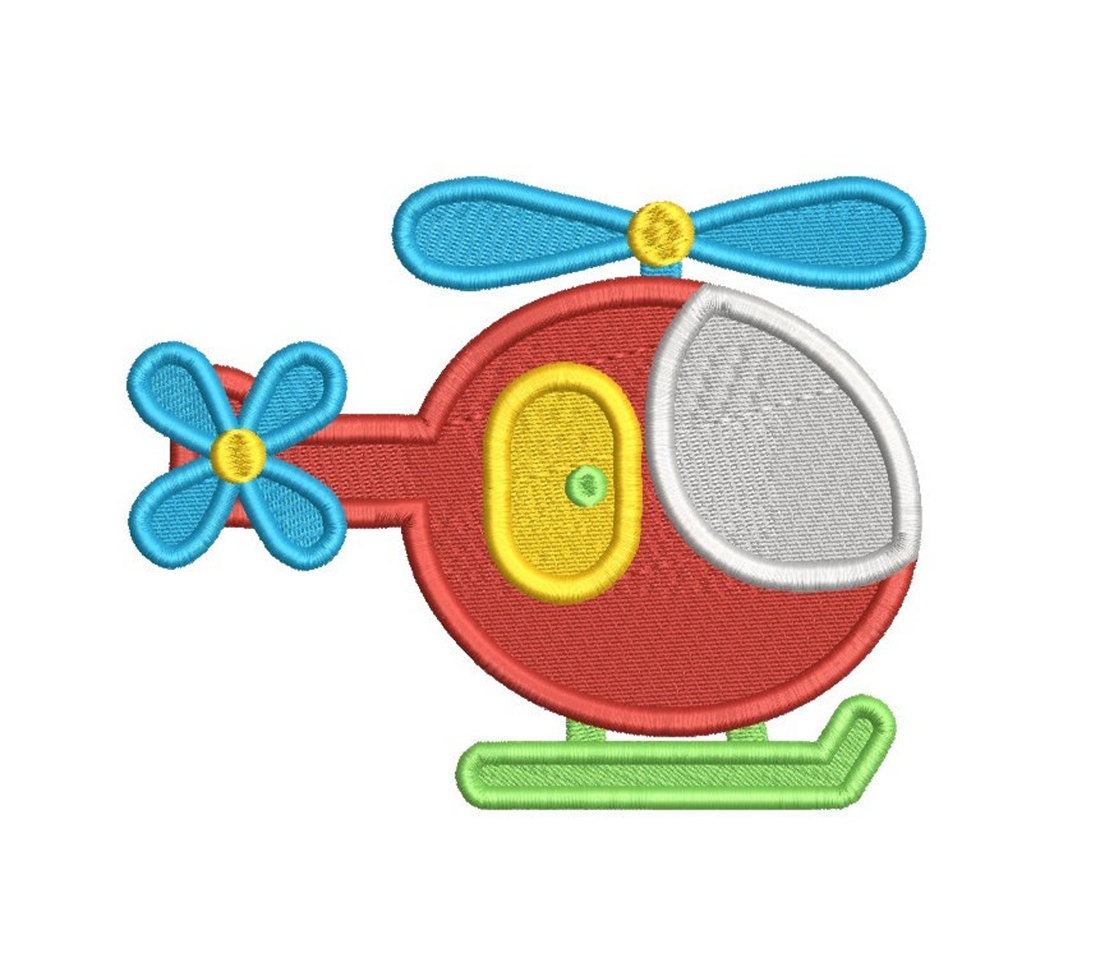 Transport Embroidery Designs Cute Set of 9 Fill Stitch - Etsy