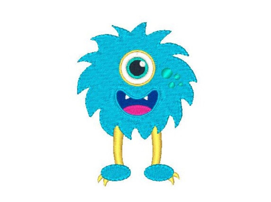 Monster Machine Embroidery Designs Set of 12 Halloween | Etsy