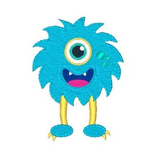 Monster Machine Embroidery Designs, Set of 12 Halloween Monster ...