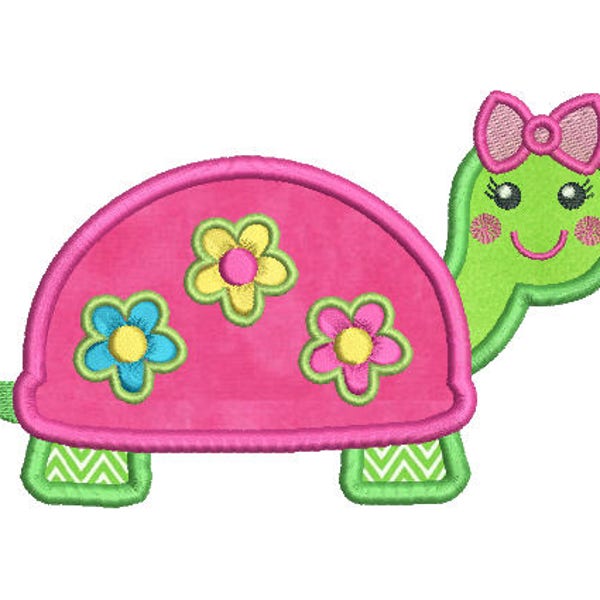 Turtle Applique - Etsy