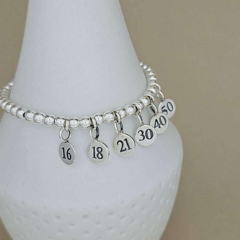 Number Charms - Etsy