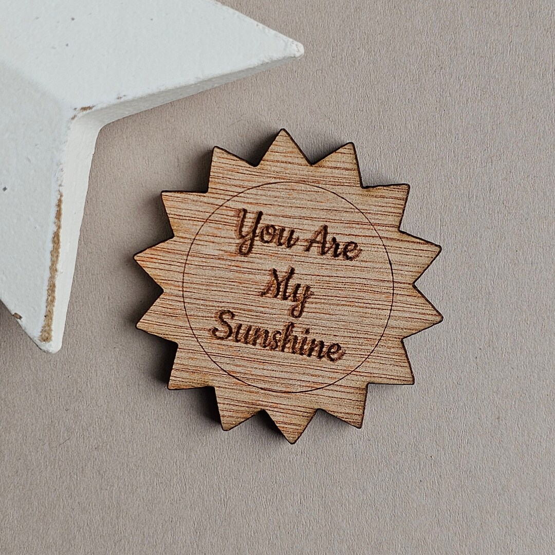 You Are My Sunshine Sun Pocket Token - Etsy