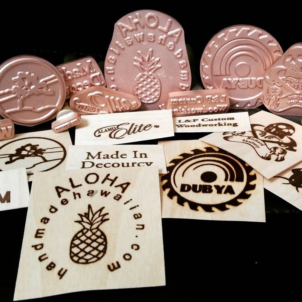 Custom Branding Iron Any Logo or Design Flame or - Etsy