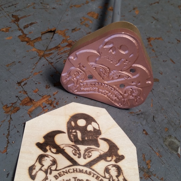 Skull Leather Stamp - Etsy