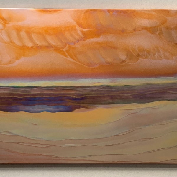 Copper Fire Painting - Etsy