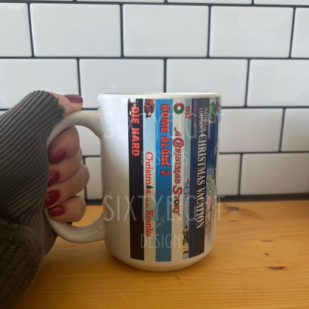 Christmas Movie Mug, Nostalgia Christmas Movie Mug, Christmas Hot ...