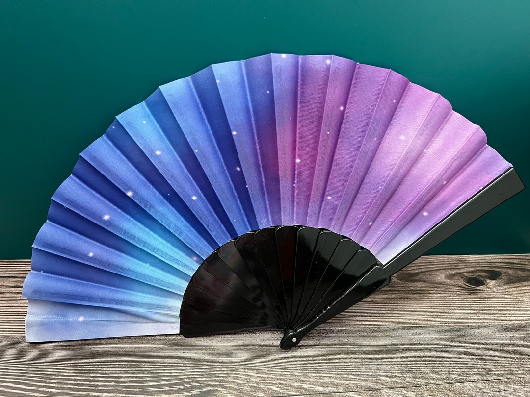 Galaxy Hand Fan - Etsy