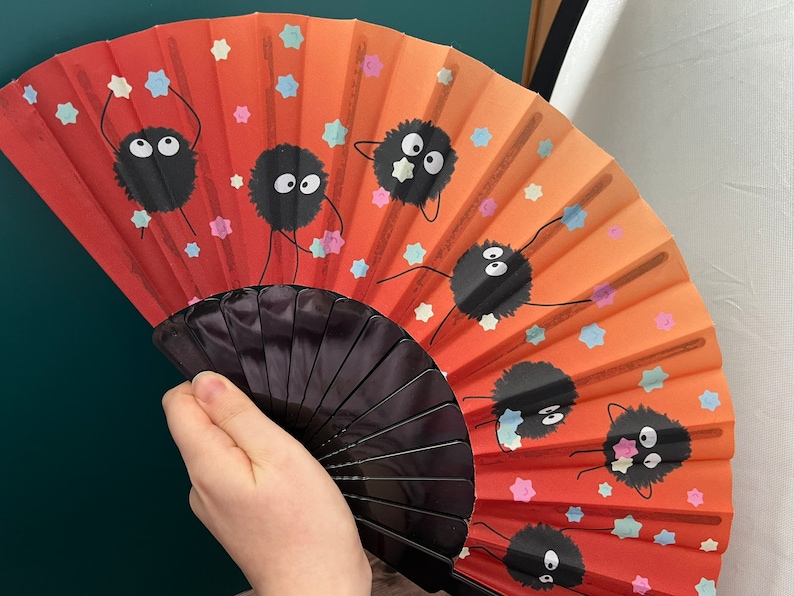 Dust Sprites With Candy Hand Fan - Etsy
