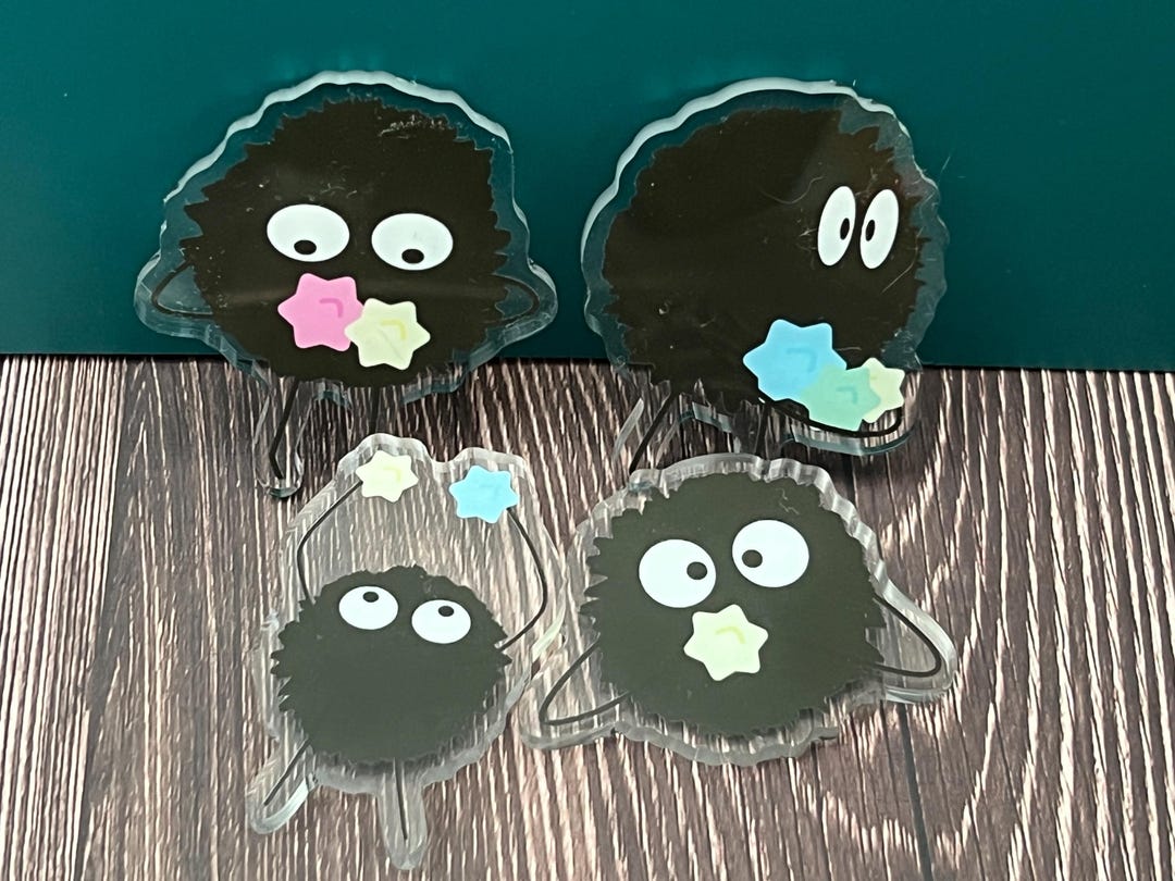 Soot Spirit Inspired Pin. Decorate Your Backpack, Clothing, Workspace ...