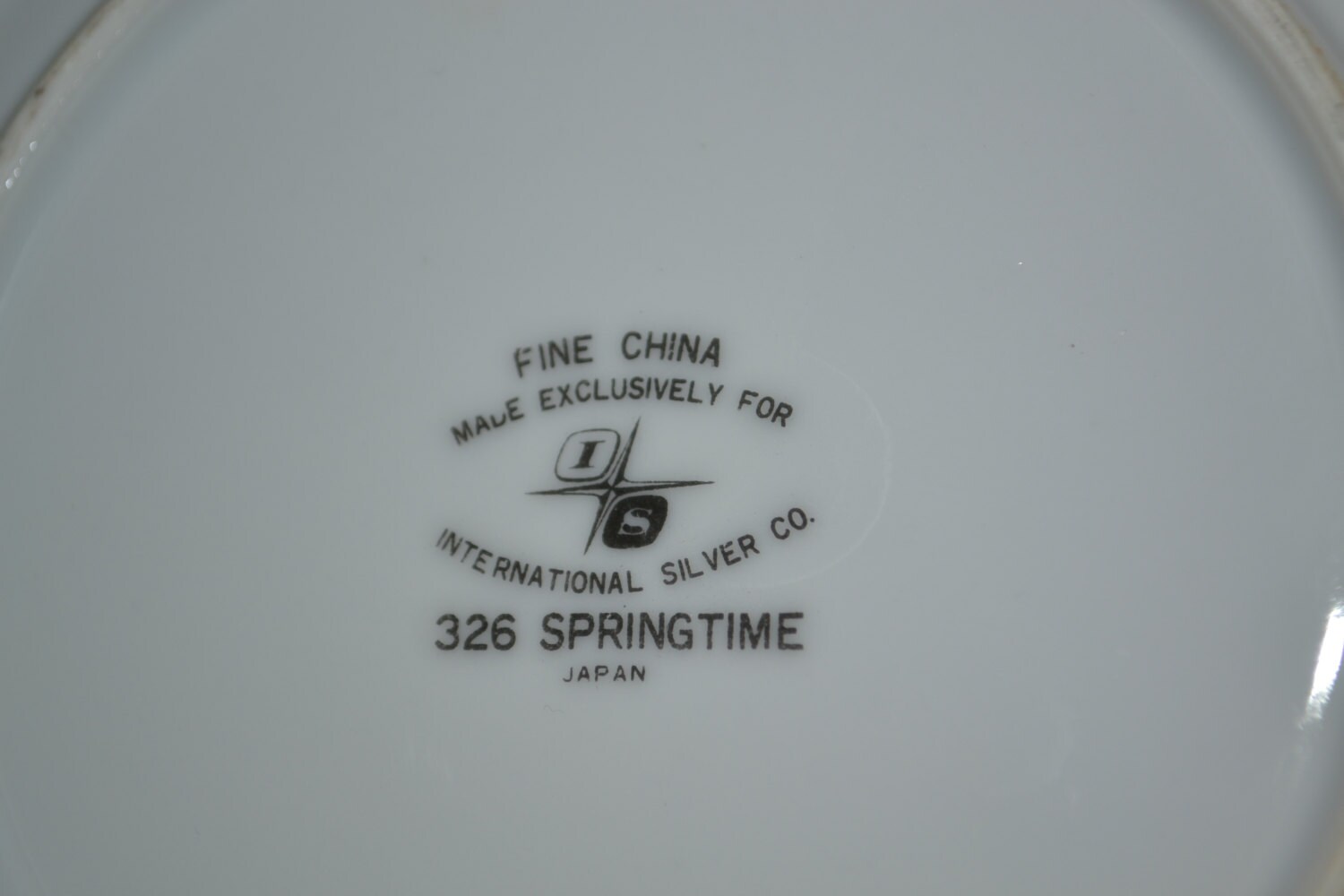 International Silver Co. / China / Springtime pattern / 326 / | Etsy