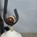 Cast Iron Outdoor Bell / Black / Iron Frame / White Iron Bell - Etsy