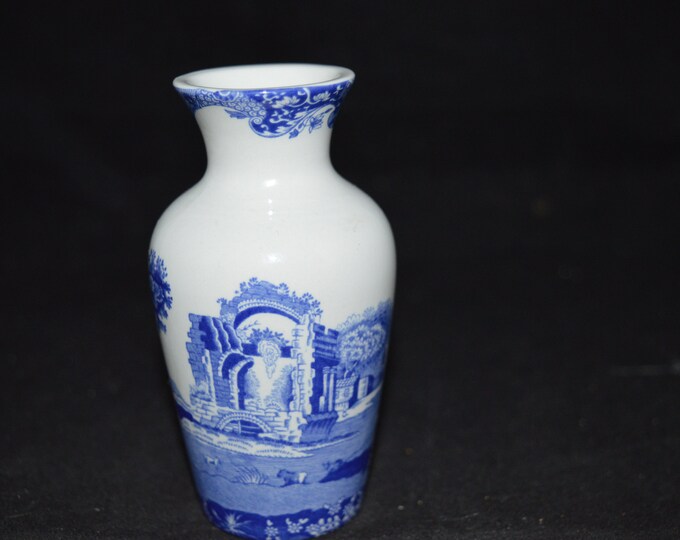 Spode Vase / Made in England / Cobalt Blue / White / Blue / Spode ...