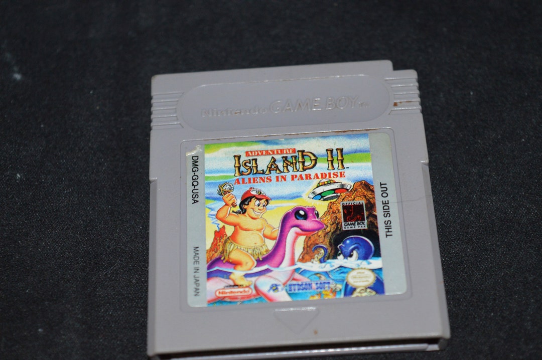 Nintendo Game Boy / Adventure Island II / Aliens in Paradise / Game ...