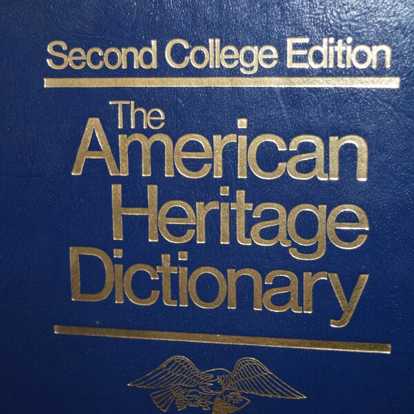Dictionary 2nd Edition - Etsy