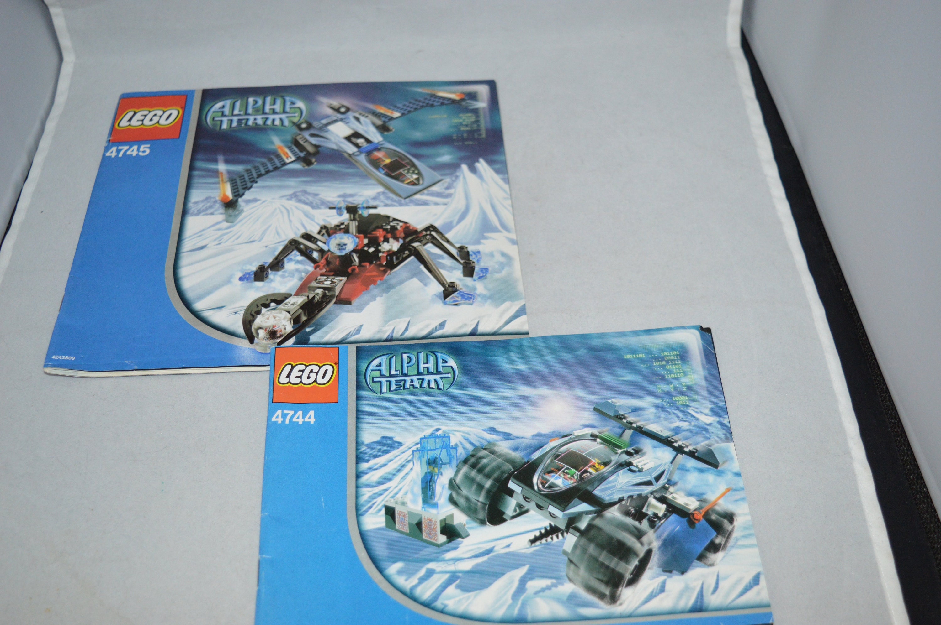 Lego / Building Instructions / Alpha Team / 4744 / 4745 / 4746 | Etsy