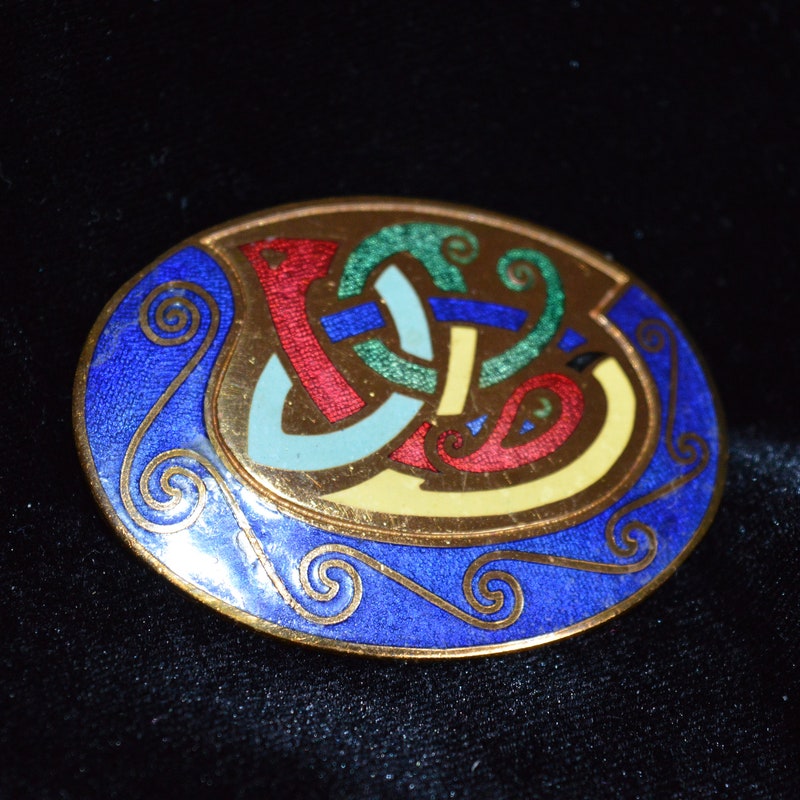 Oval Brooch - Etsy