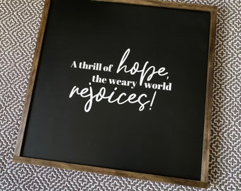Painted Hope Sign - Etsy
