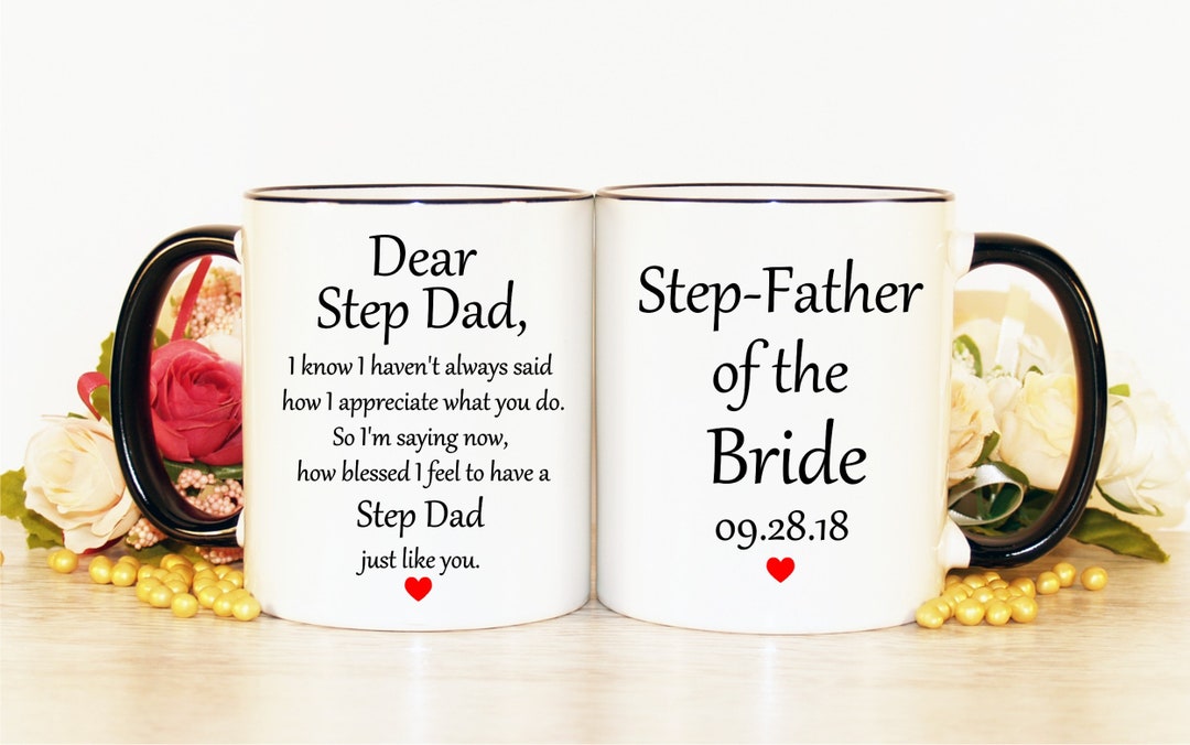 Step Father Gift, Step Dad Gift, Step Father of the Bride Gift, Step ...