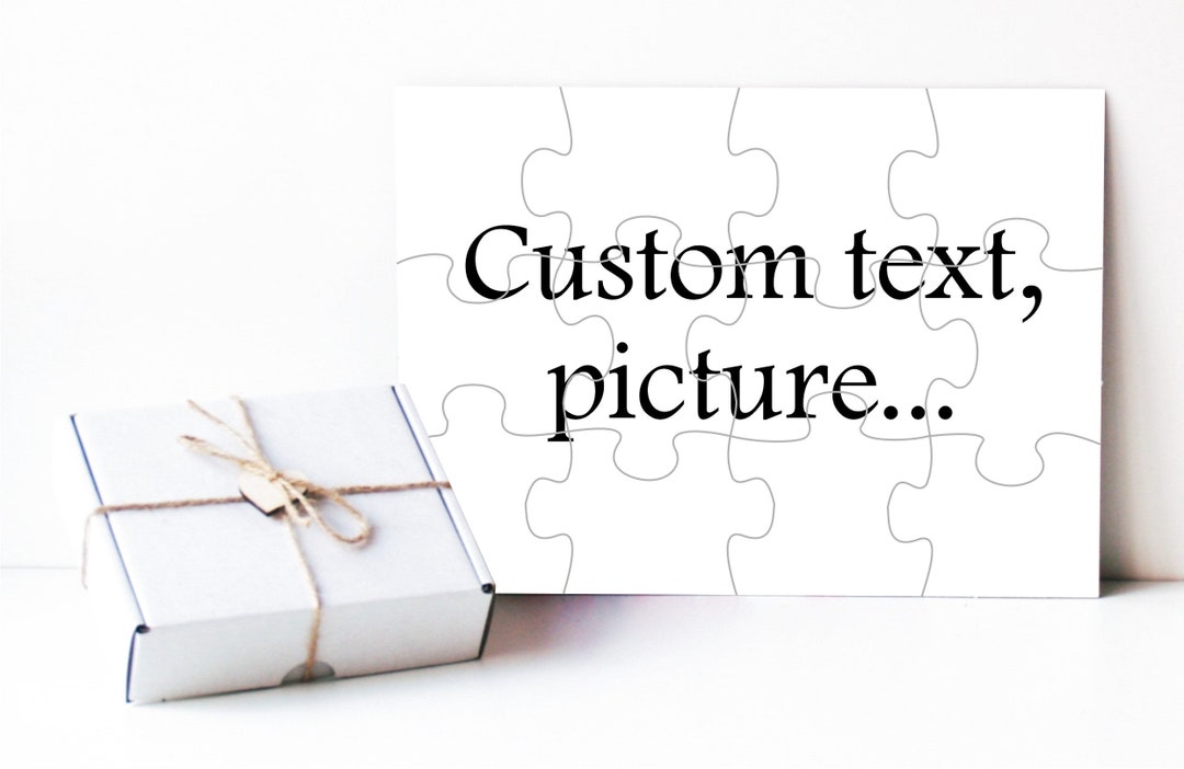 Custom Puzzle, Custom Photo Puzzle, Personalized Photo Puzzle, Photo ...