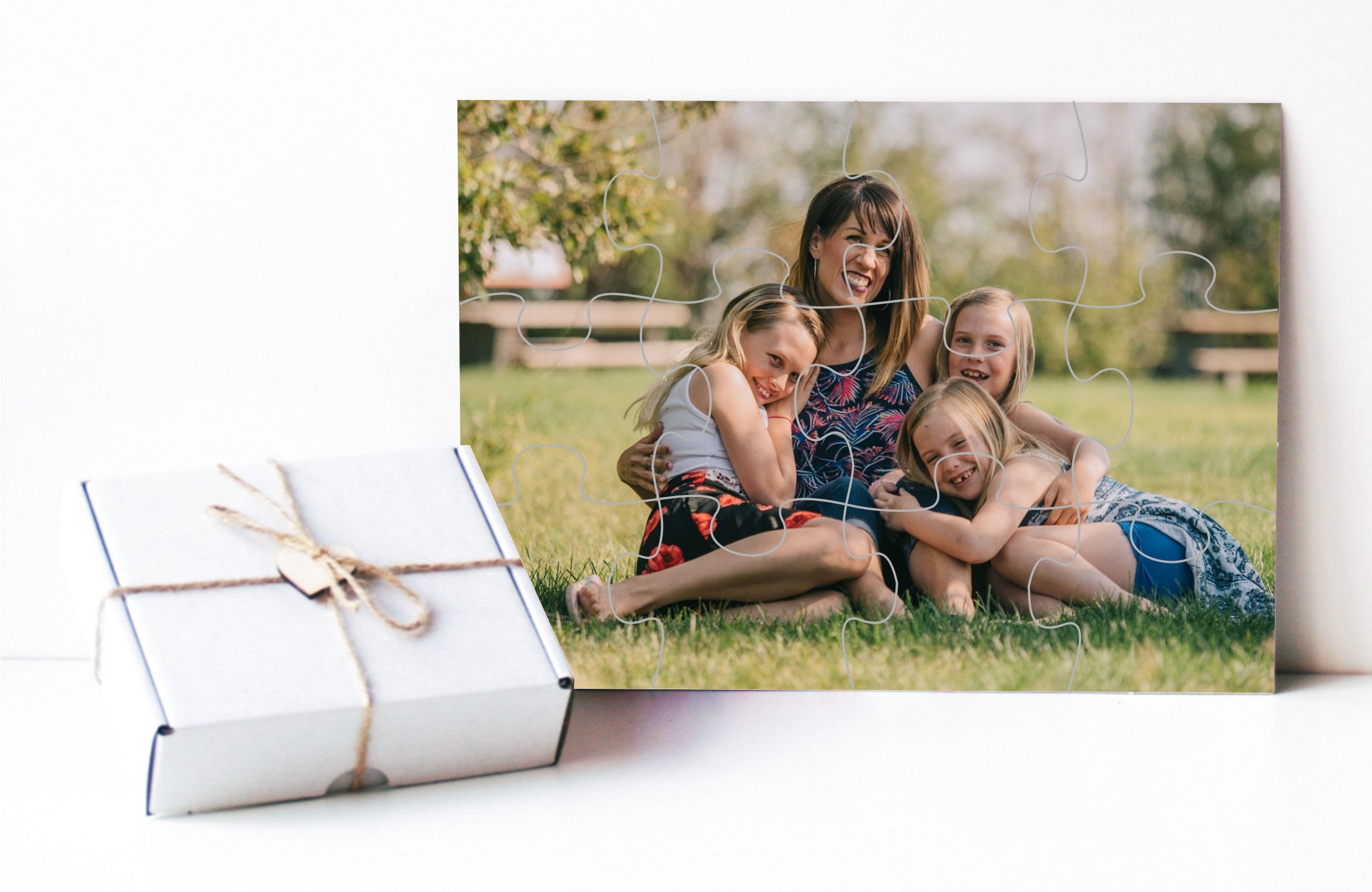 Family puzzle Family game Educational toy Educational | Etsy