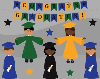 Graduation Clipart Preschool Kindergarten graduation Clip
