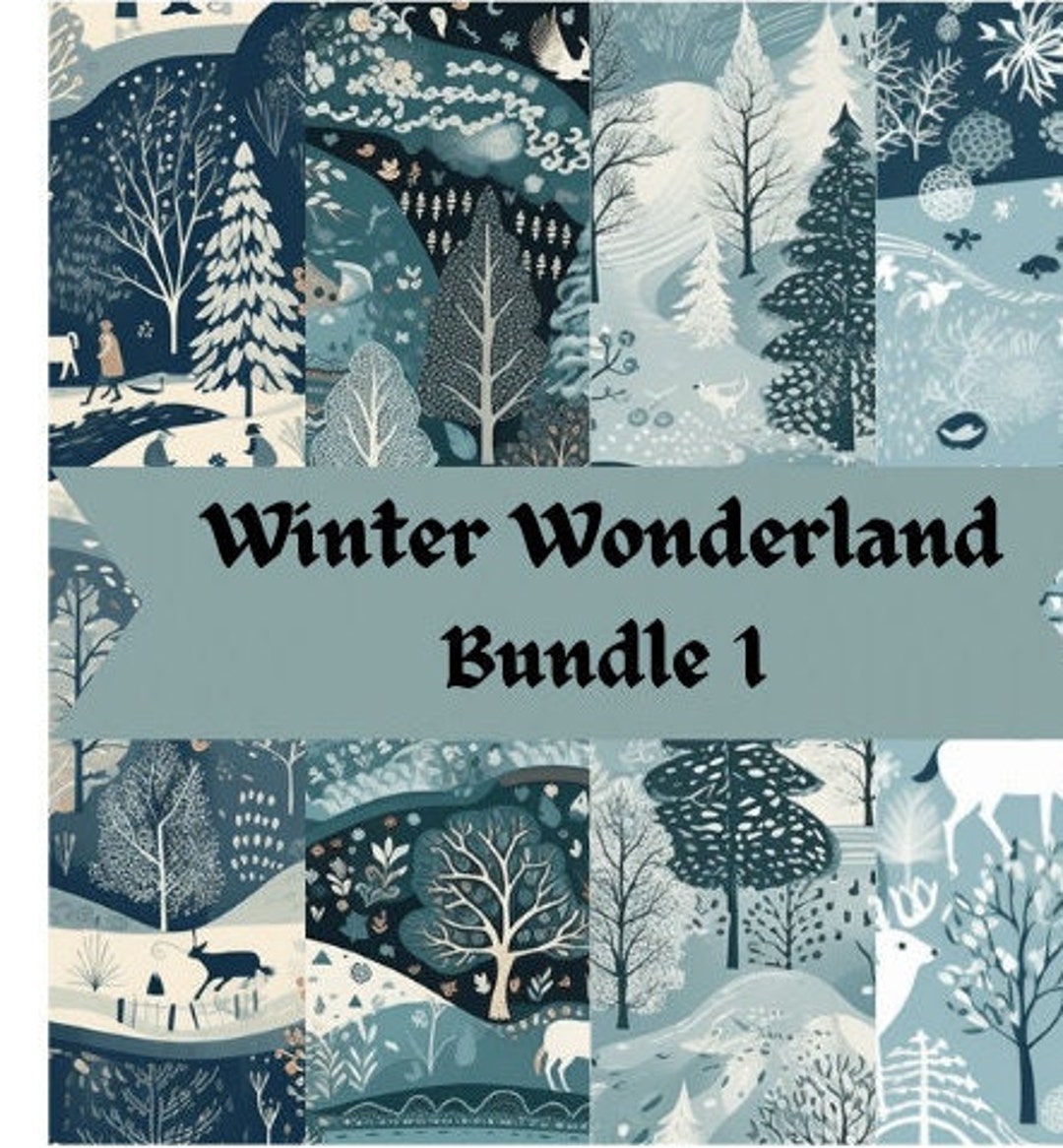 Winter Wonderland Bundle 1 - Etsy