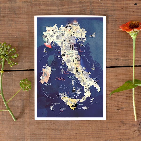 Italy Postcards - Etsy