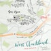 West Auckland Map, New Zealand Map, Art Print, Quirky, Colorful ...